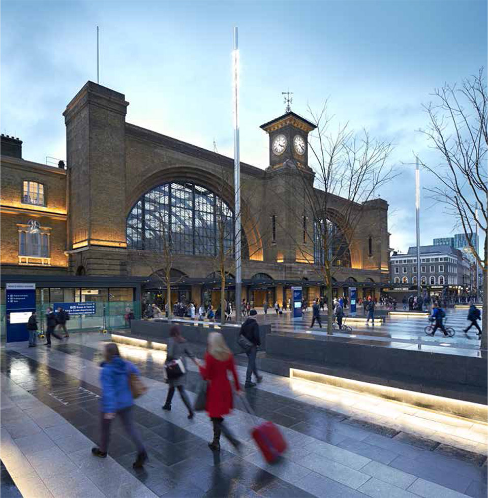 伦敦King’s Cross站前广场，英国 / King’s Cross Square by Stanton Williams - 谷德设计网