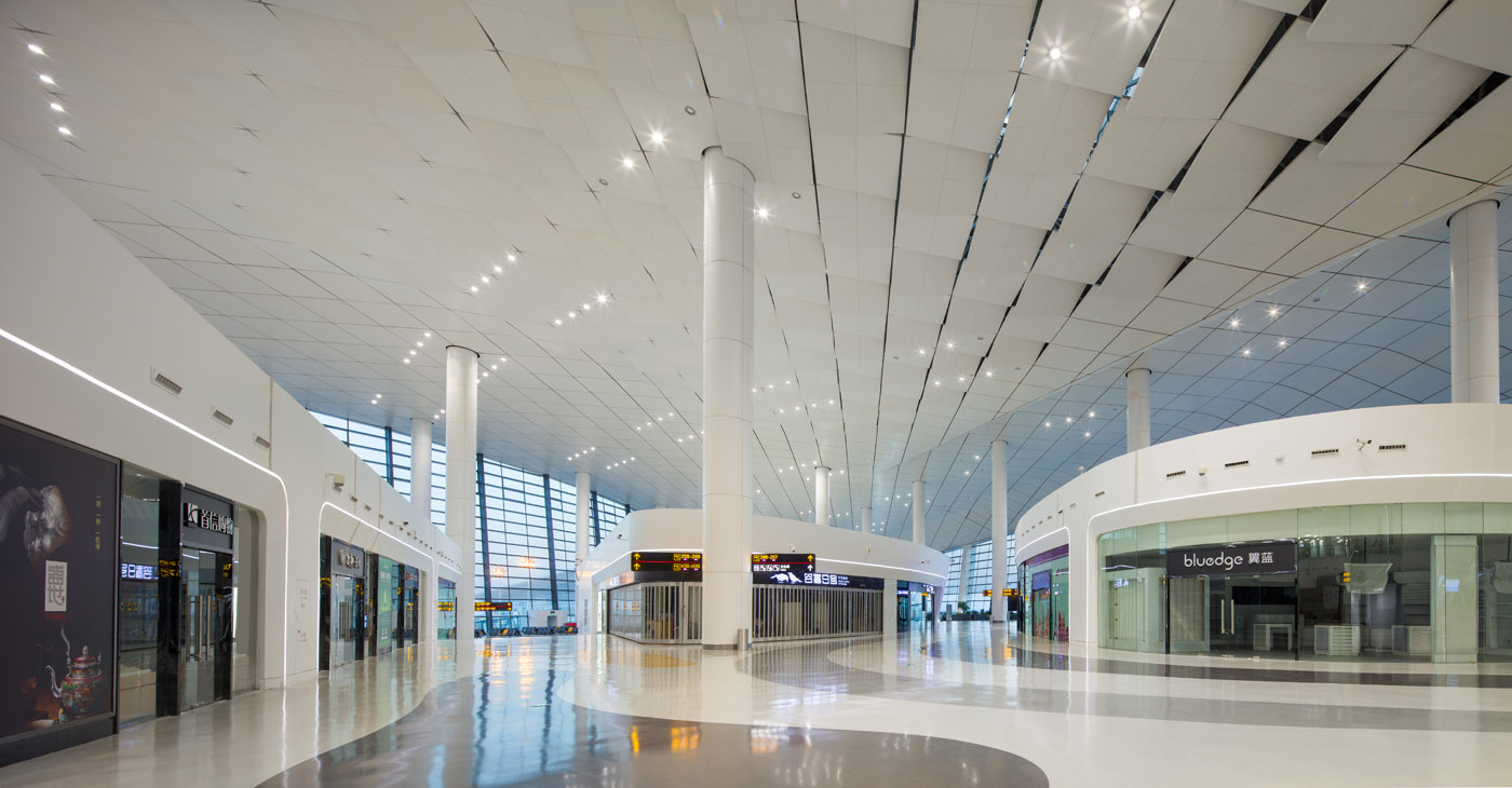 Terminal 2 and Ground Transportation Center of Zhengzhou Xinzheng ...