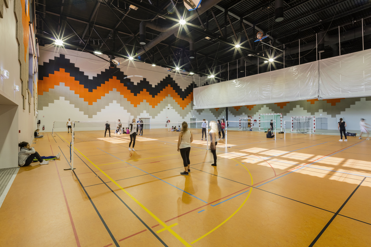 « LE FORUM » Sports, Associative and Events Facility, Saint-Louis by ...