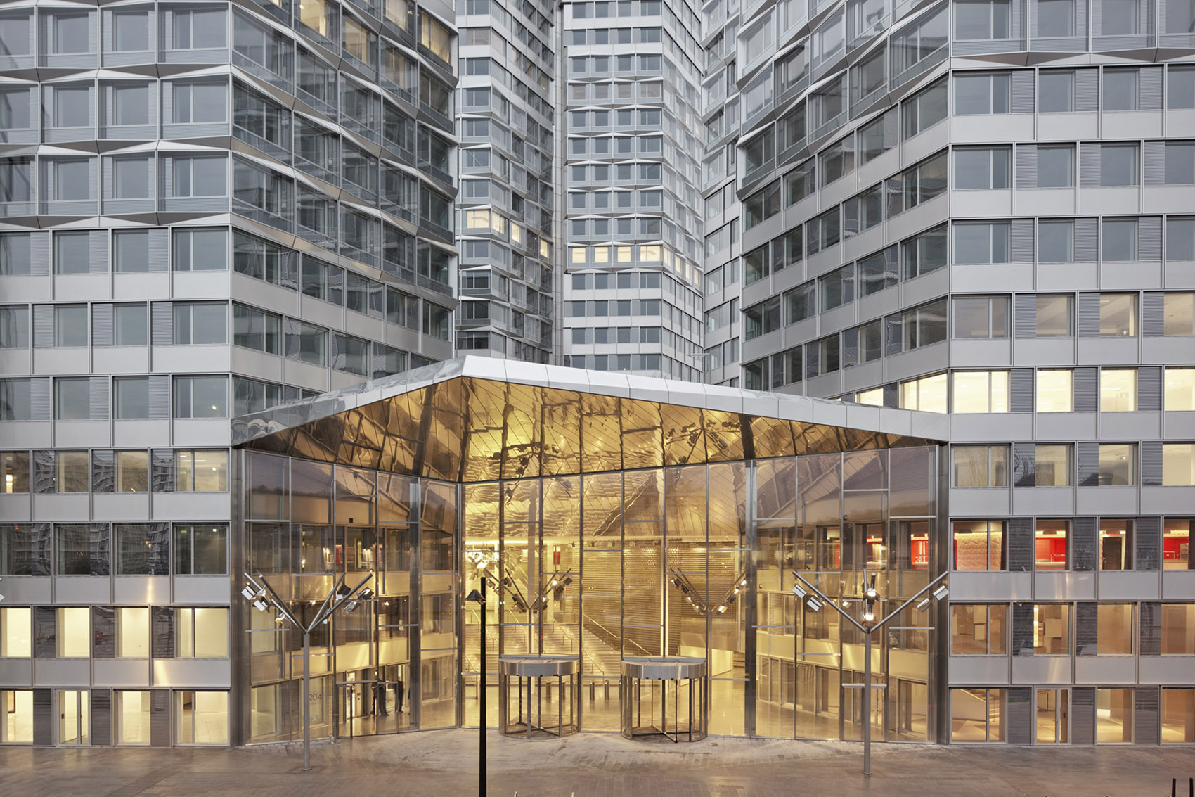 巴黎办公楼改造，法国 / Dominique Perrault Architecture - 谷德设计网