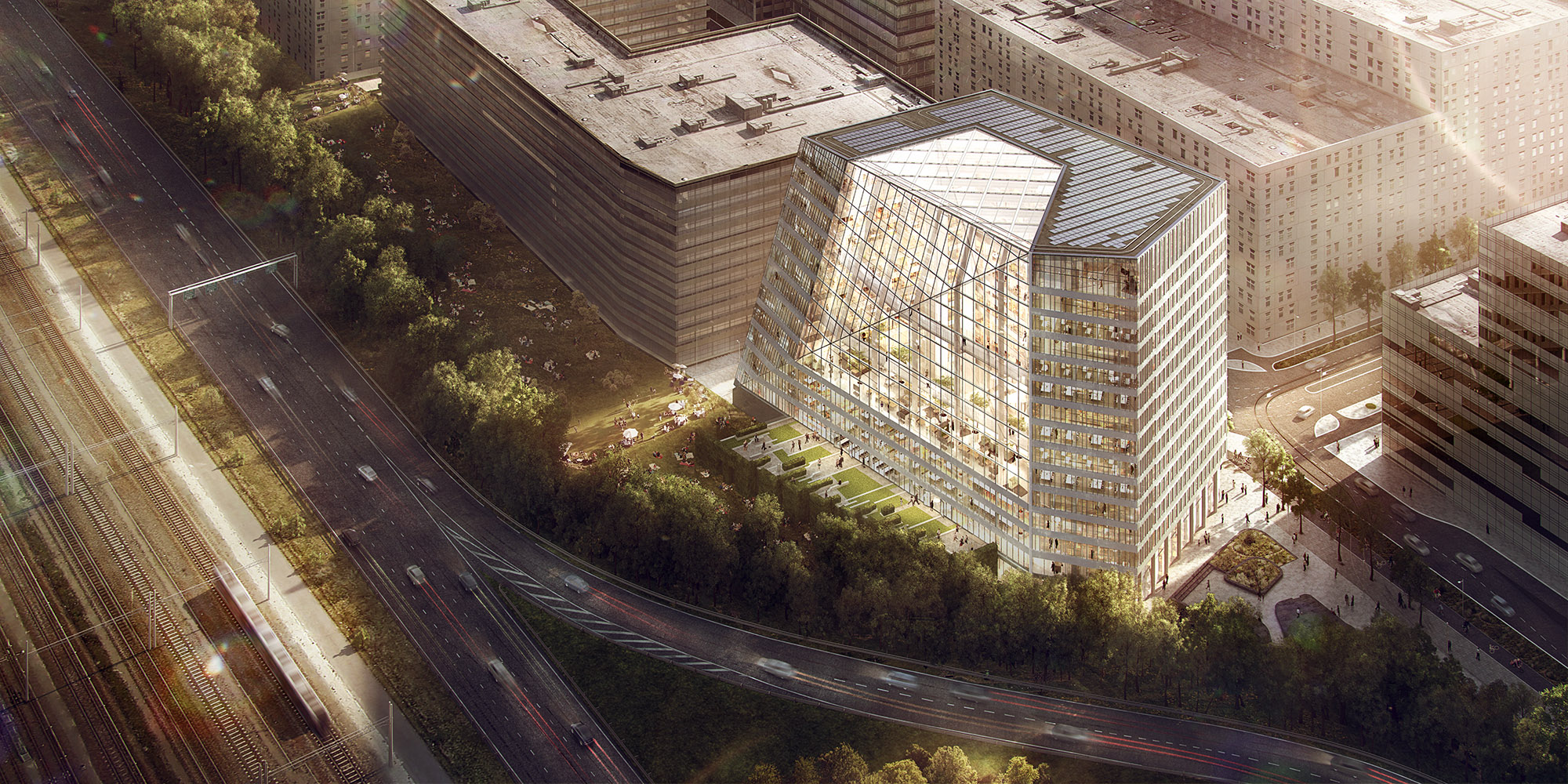 The Edge, Amsterdam by PLP Architecture - 谷德设计网 The Edge, Amsterdam by PLP Architecture - 谷德设计网