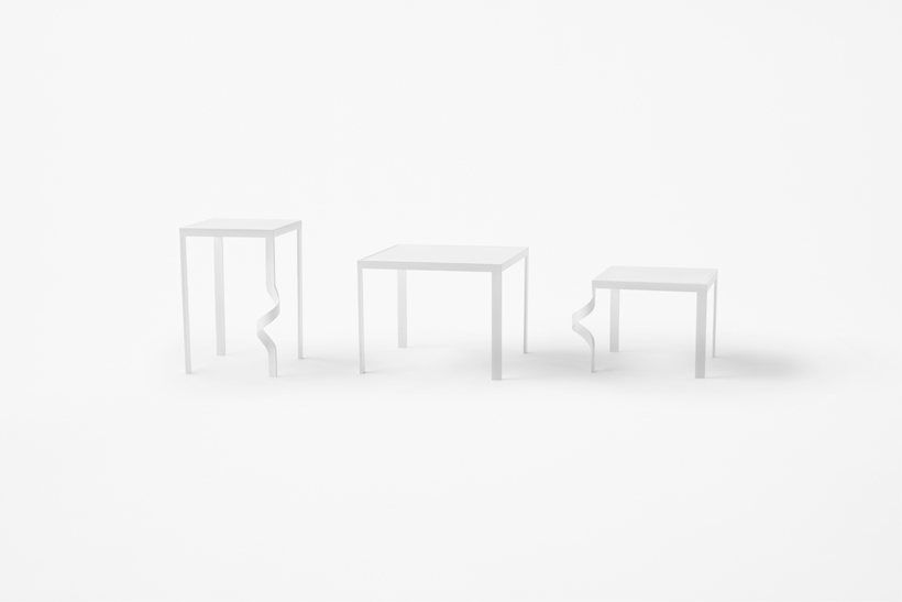 “tangle table” by nendo for Cappellini in Milan design week - 谷德设计网