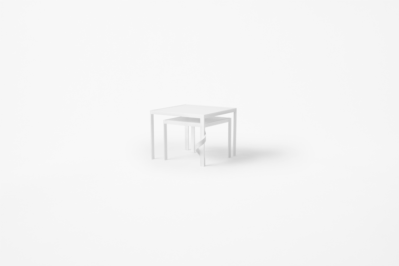 “tangle table” by nendo for Cappellini in Milan design week - 谷德设计网