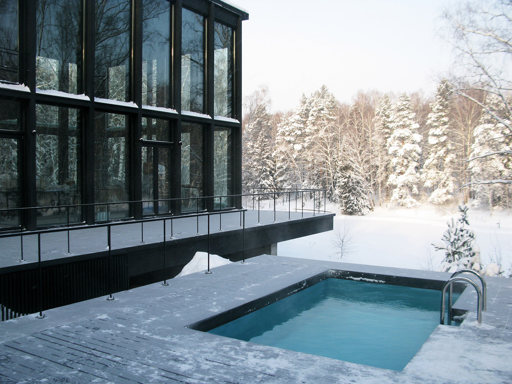 Guest & Bath House by FAS(t) architectural bureau - 谷德设计网