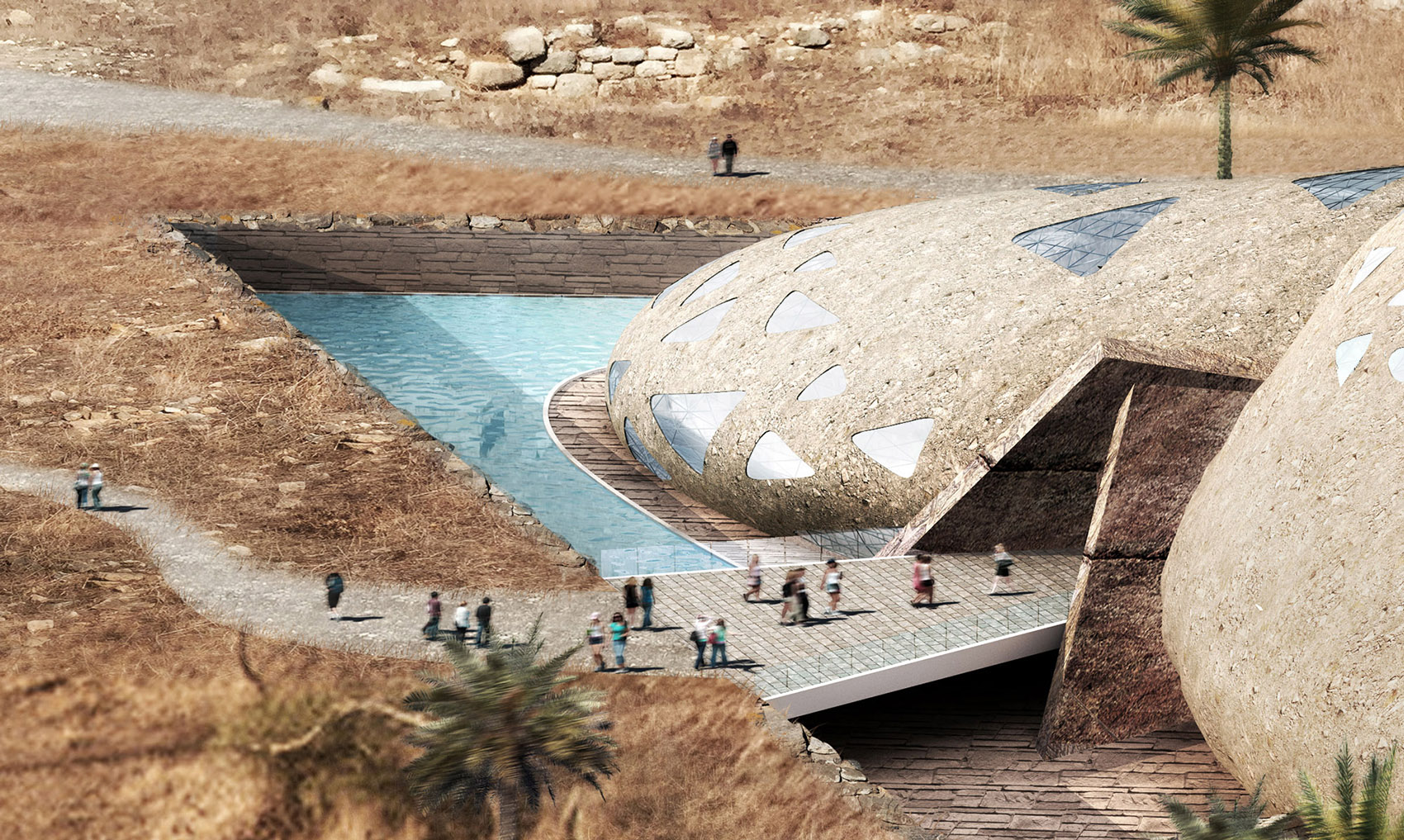 New visionary Delos Museum architecture concept self driven proposal by ...