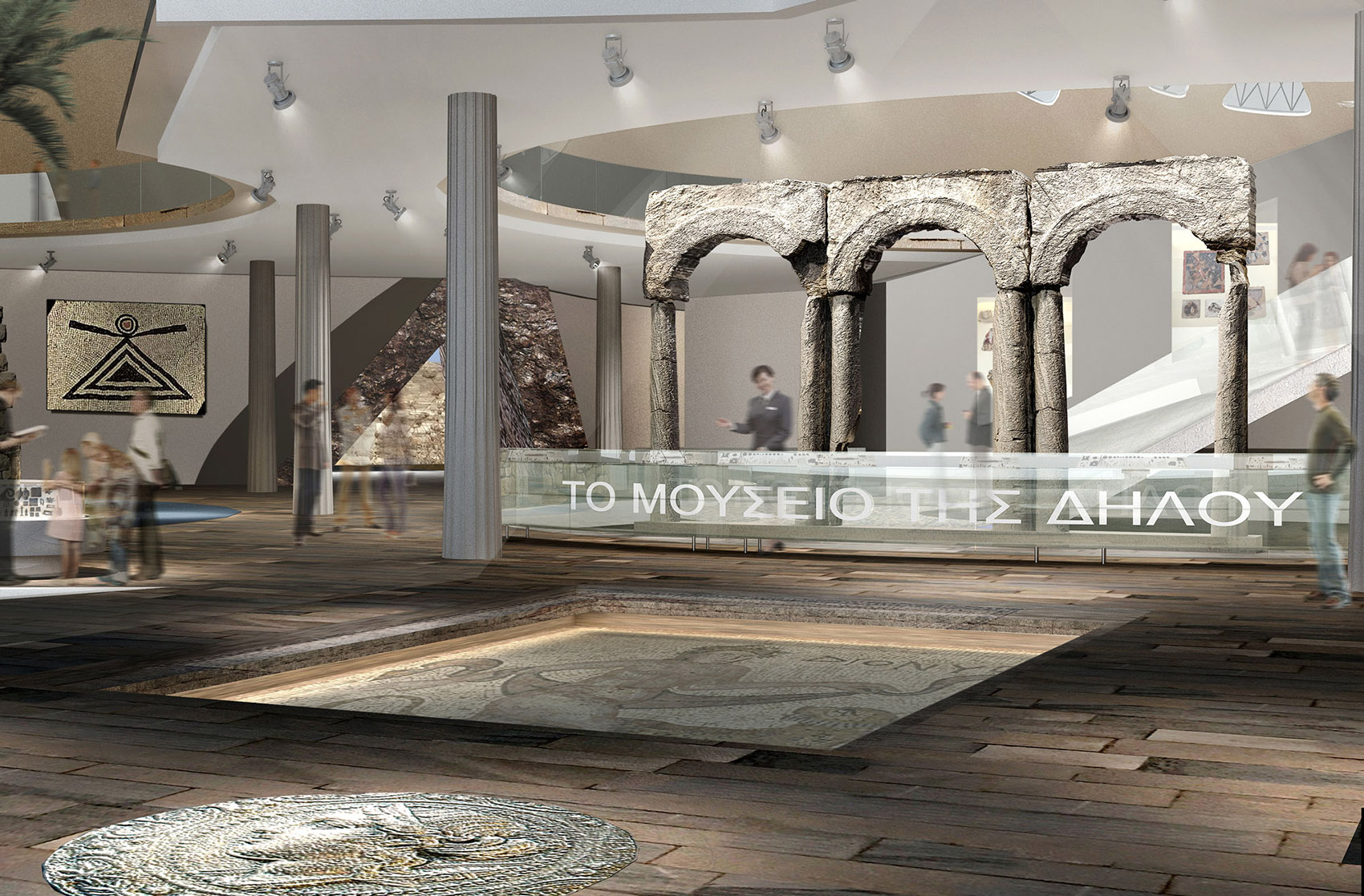 New visionary Delos Museum architecture concept self driven proposal by ...