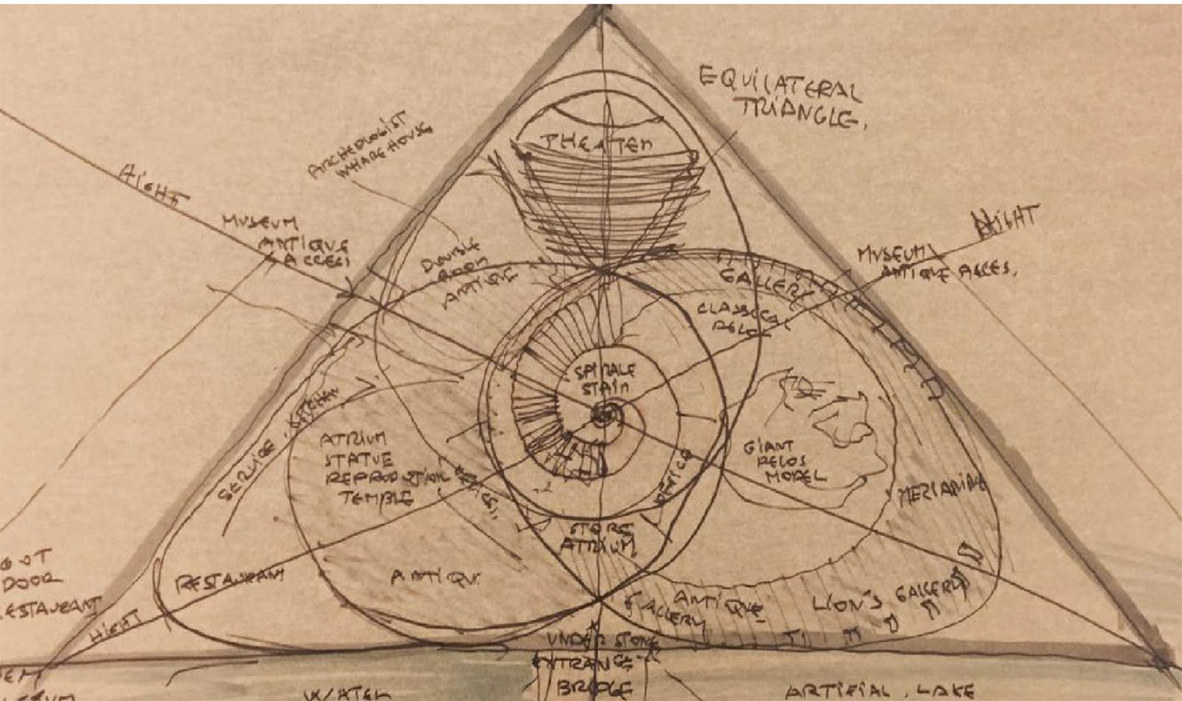 New visionary Delos Museum architecture concept self driven proposal by ...