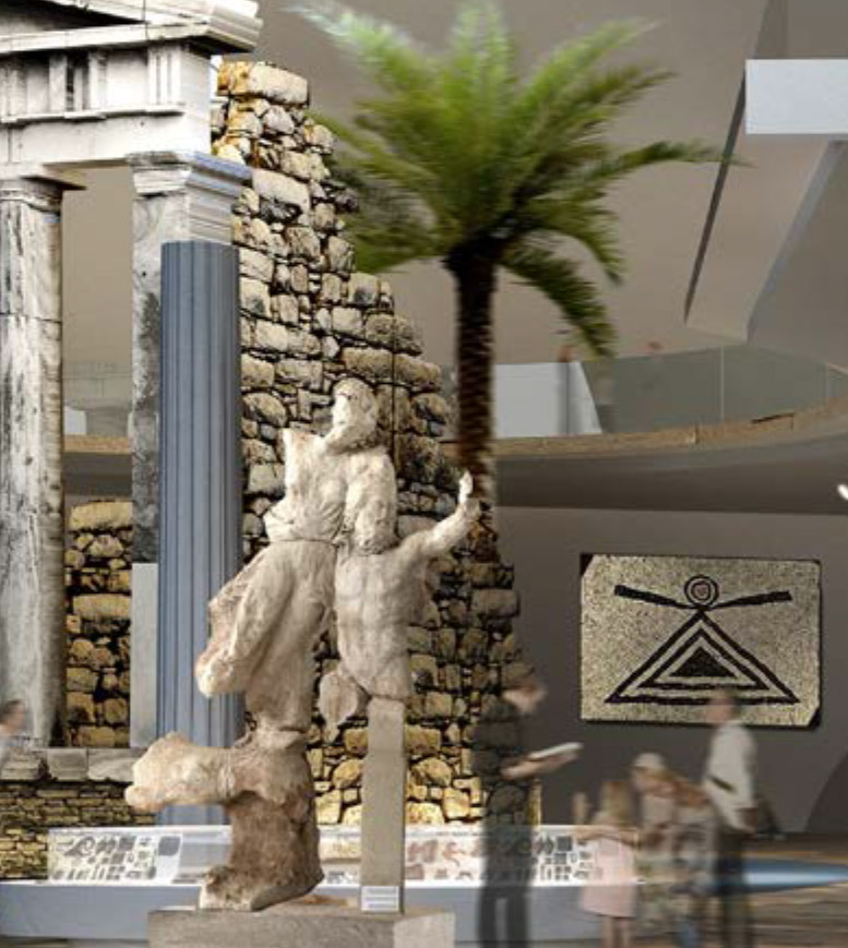 New visionary Delos Museum architecture concept self driven proposal by ...