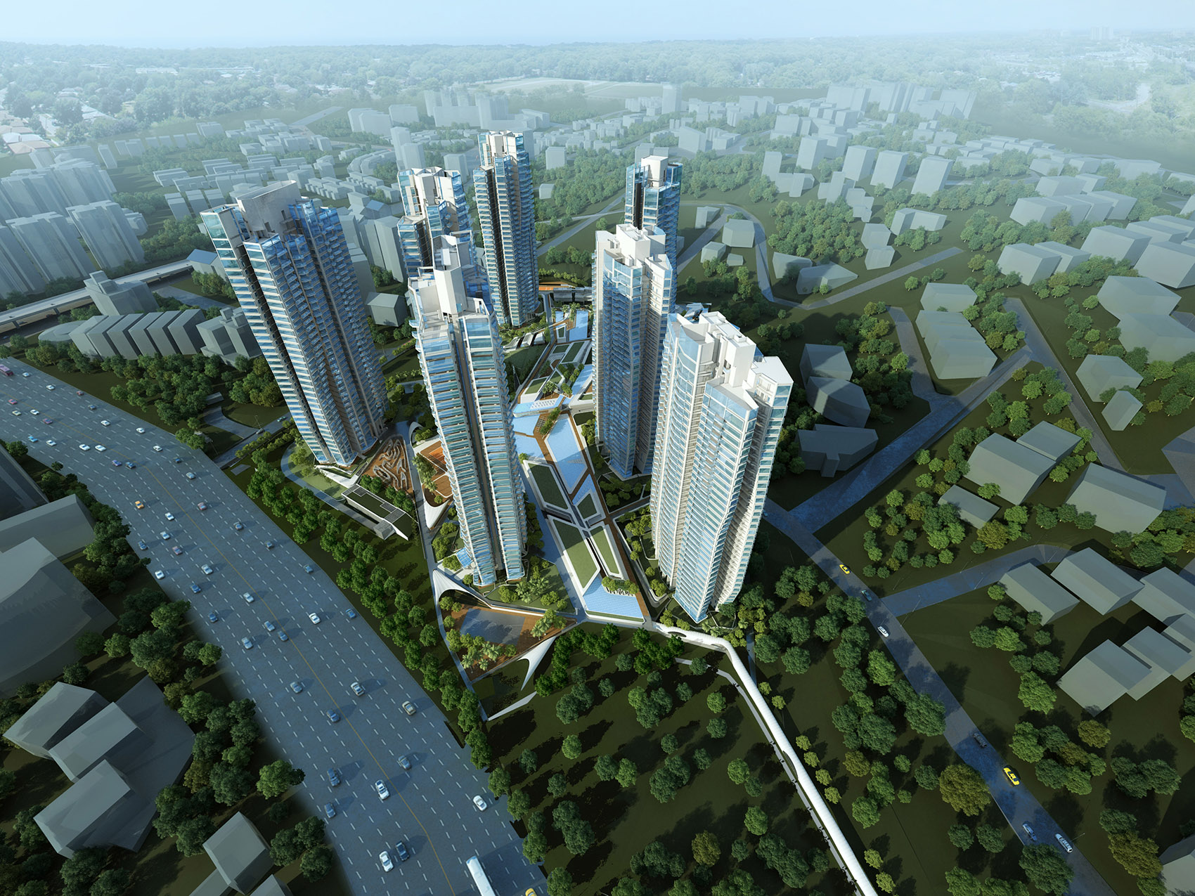 D’Leedon / Zaha Hadid Architects - 谷德设计网