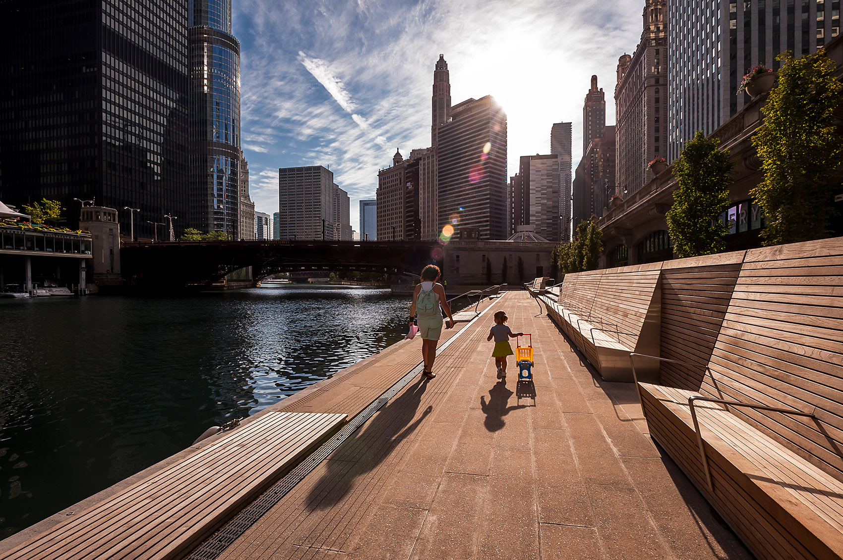Chicago Riverwalk Expansion by Sasaki - 谷德设计网