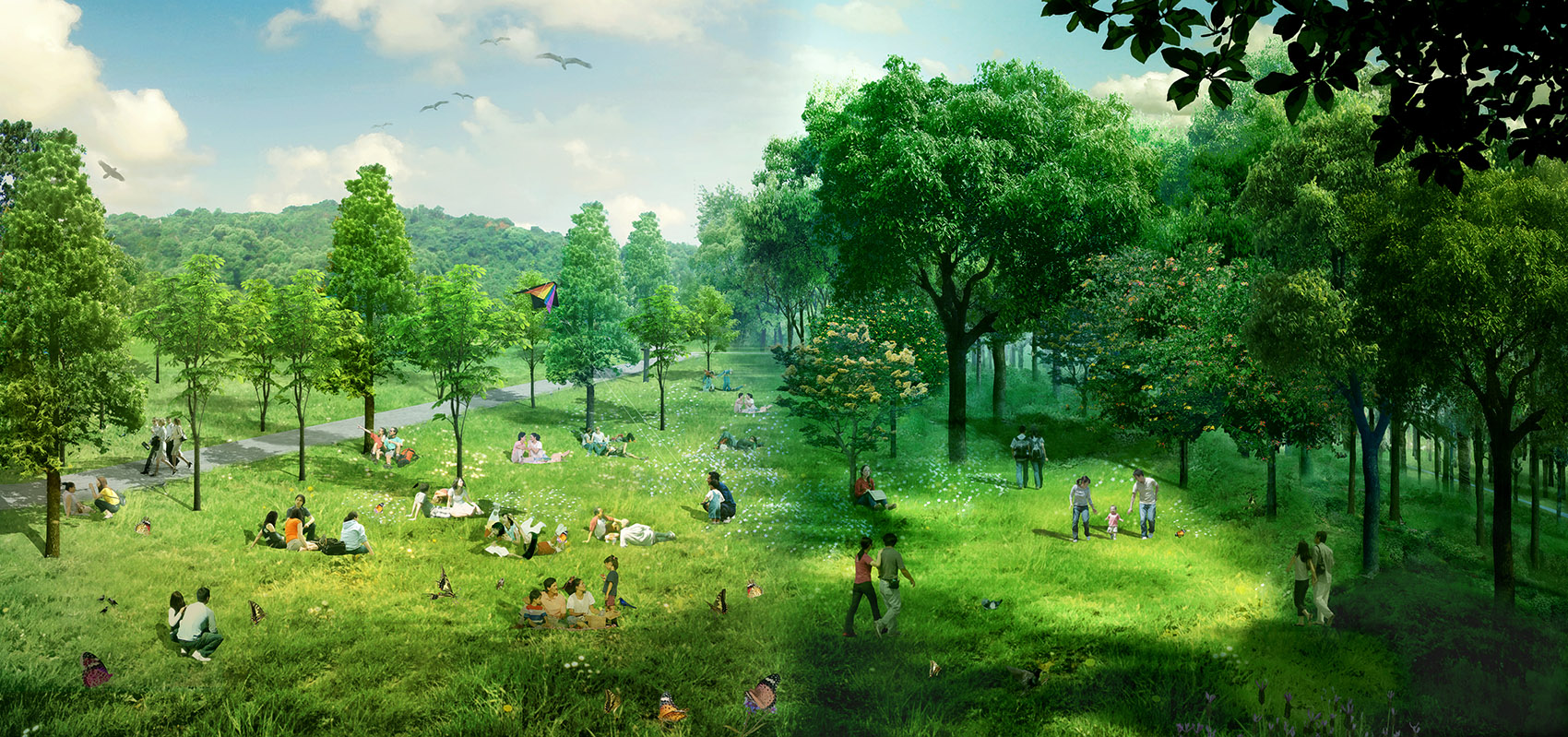 In progress: Chongqing Guangyang Island Park / Sasaki - 谷德设计网