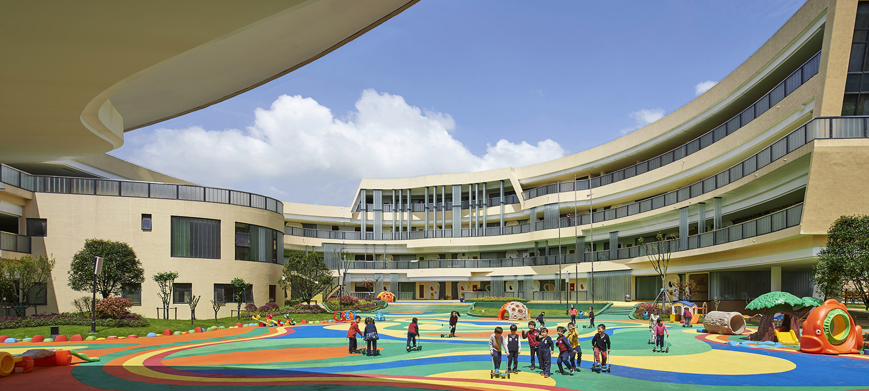 Hailiang international kinder garden / GUZHIHONG STUDIO - 谷德设计网