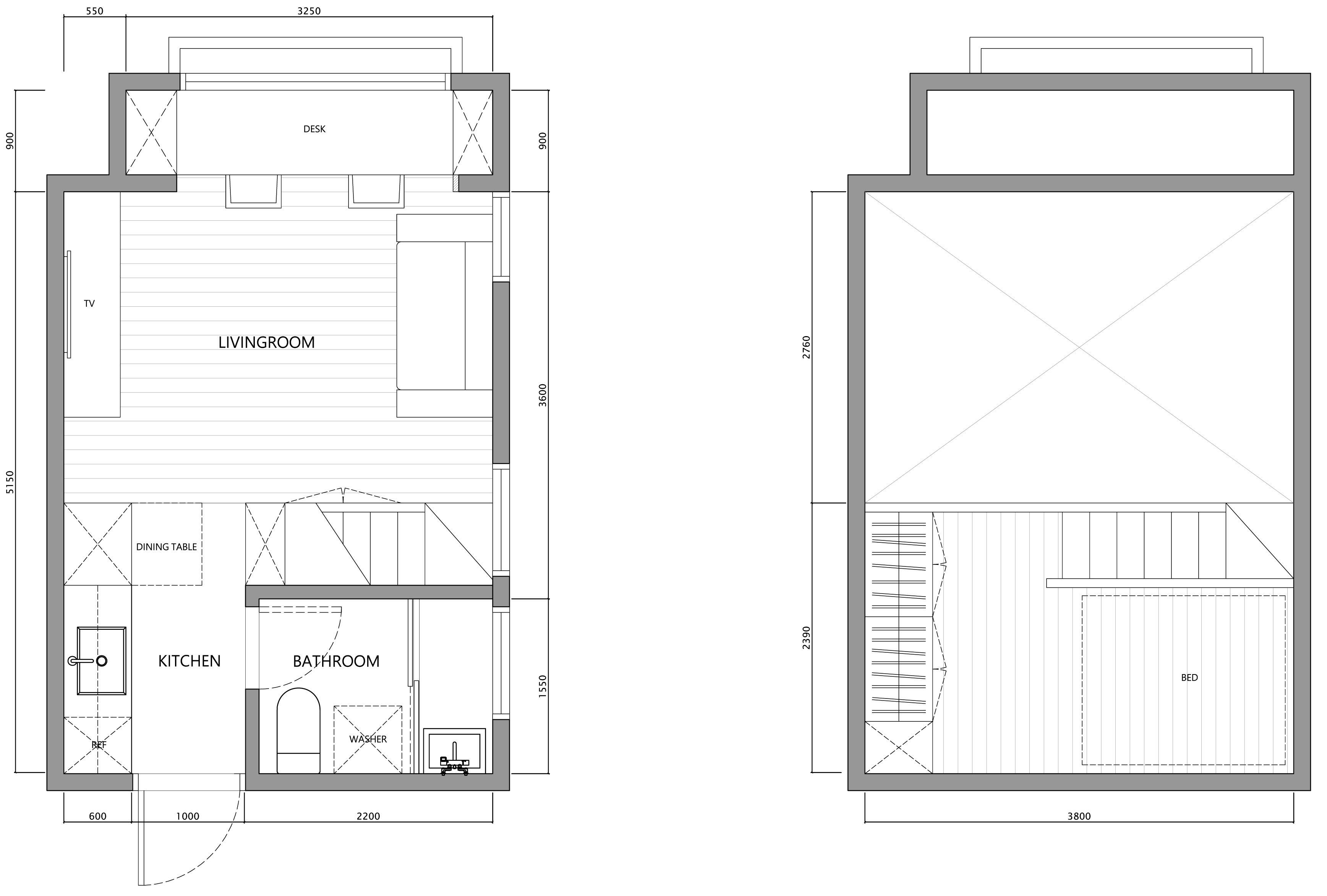 22平米的台北小家，台湾 / A Little Design - 谷德设计网