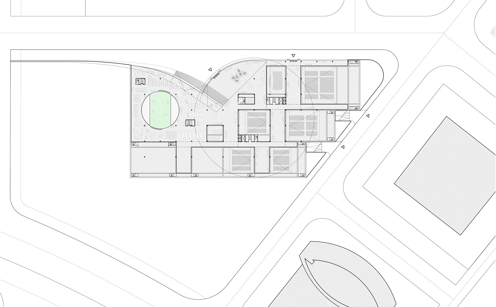 The Shanghai Library East Hall (Concept Design) / nARCHITECTS - 谷德设计网