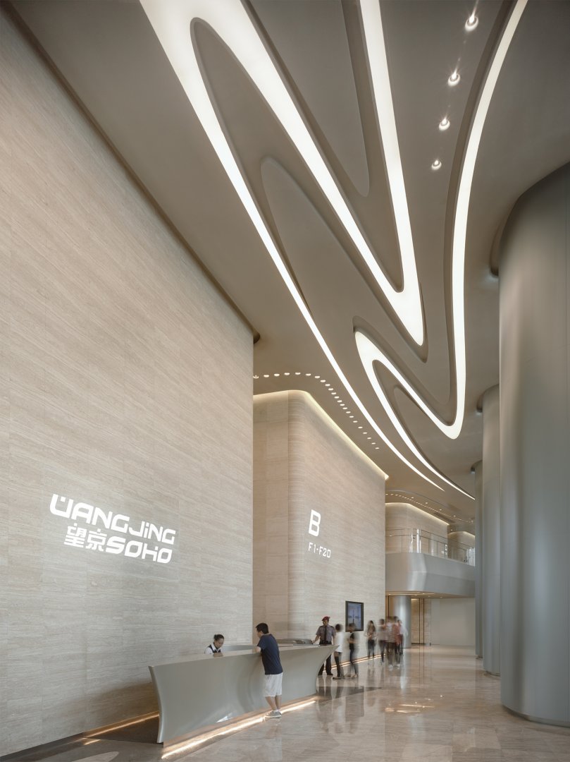 everyone ️ Wangjing SOHO by Zaha Hadid - 谷德设计网
