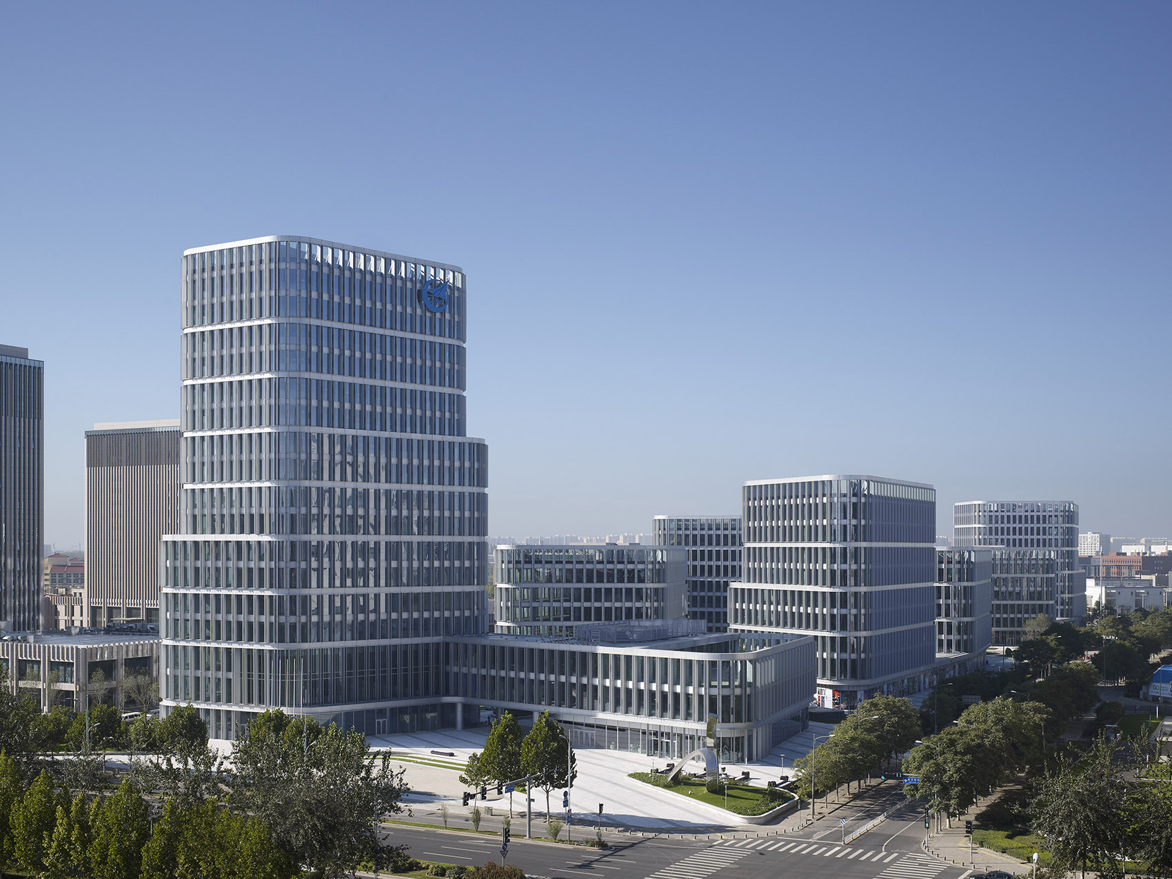 AVIC International Aviation Industry City business park by gmp - 谷德设计网