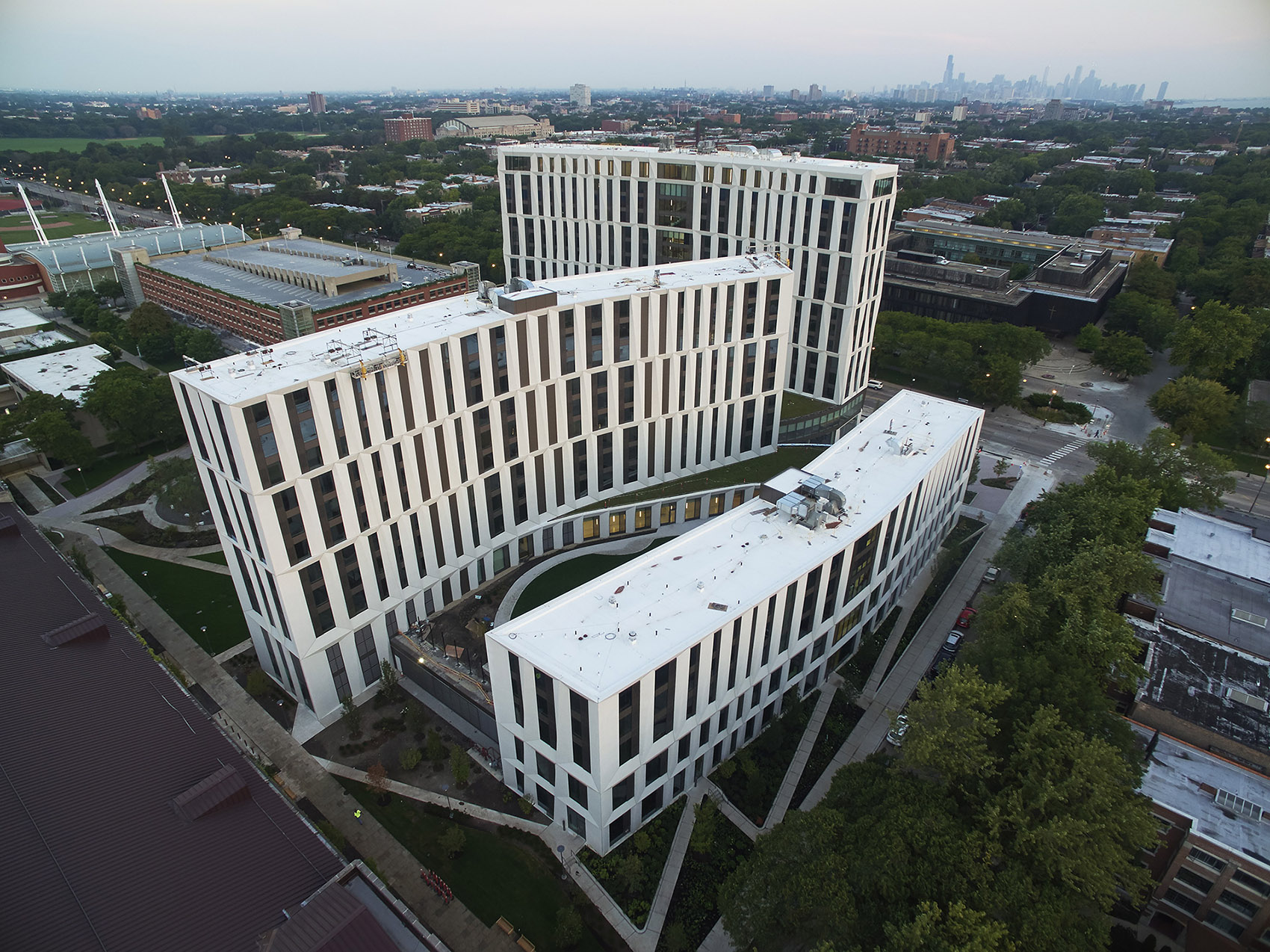 University of Chicago Campus North Residential Commons by Studio Gang ...
