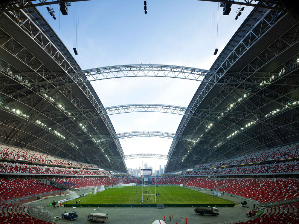 Singapore National Stadium by Arup - 谷德设计网