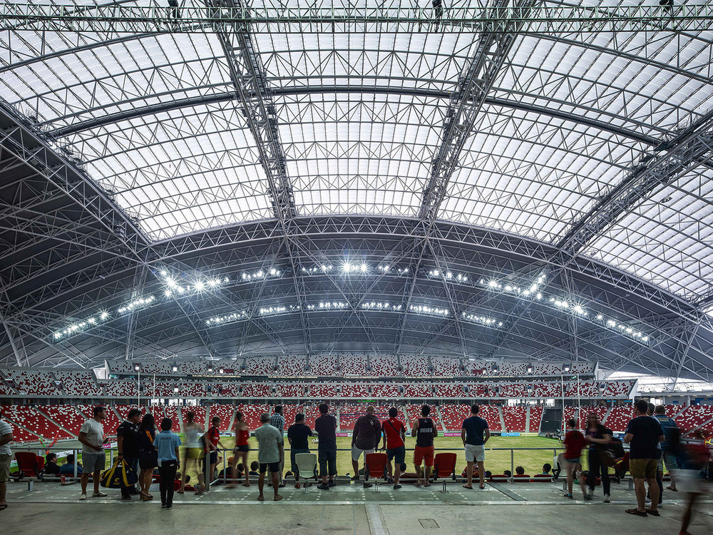 Singapore National Stadium by Arup - 谷德设计网