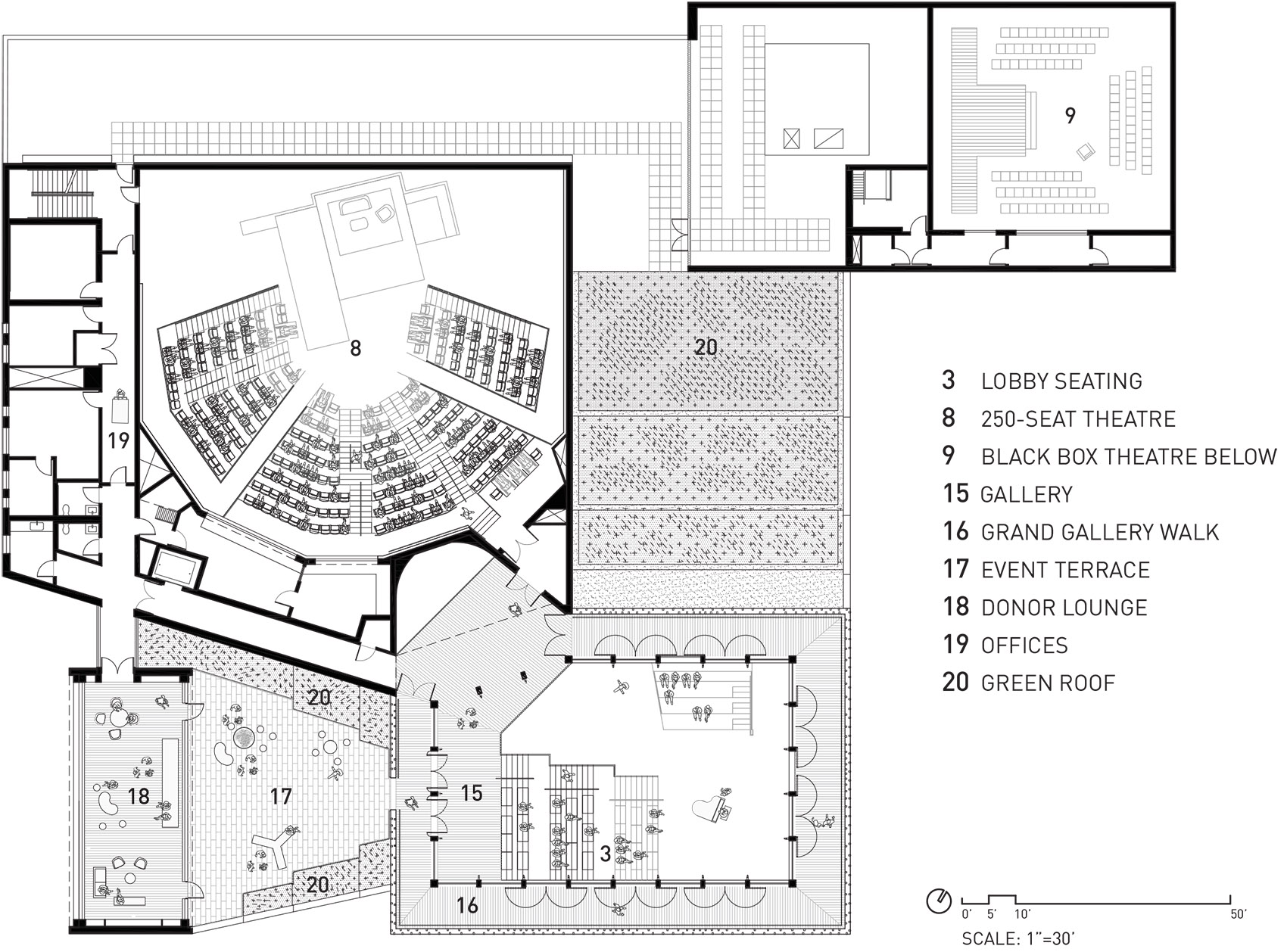 Writers Theatre, Chicago by Studio Gang Architects - 谷德设计网