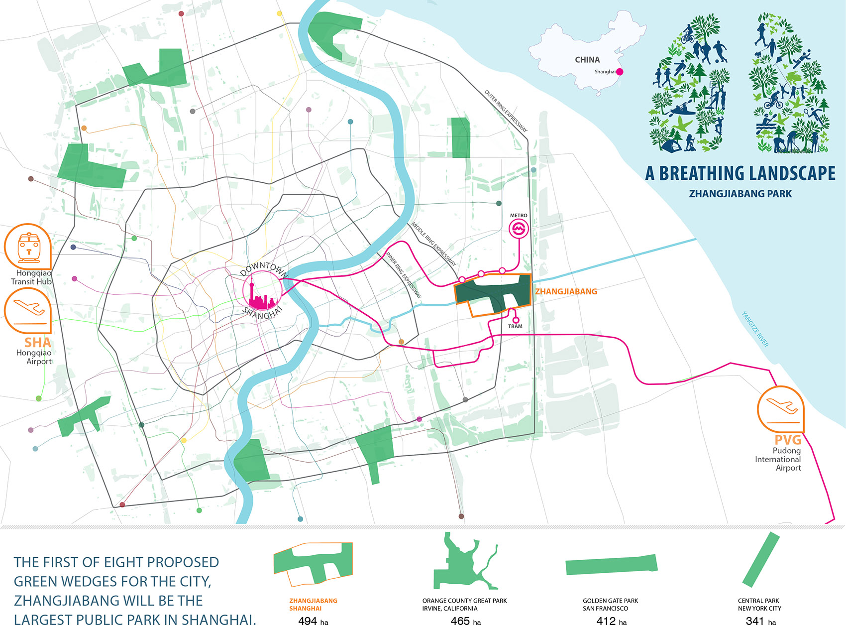 Zhangjiabang Urban Design and Landscape Master Plan, Shanghai, China by ...