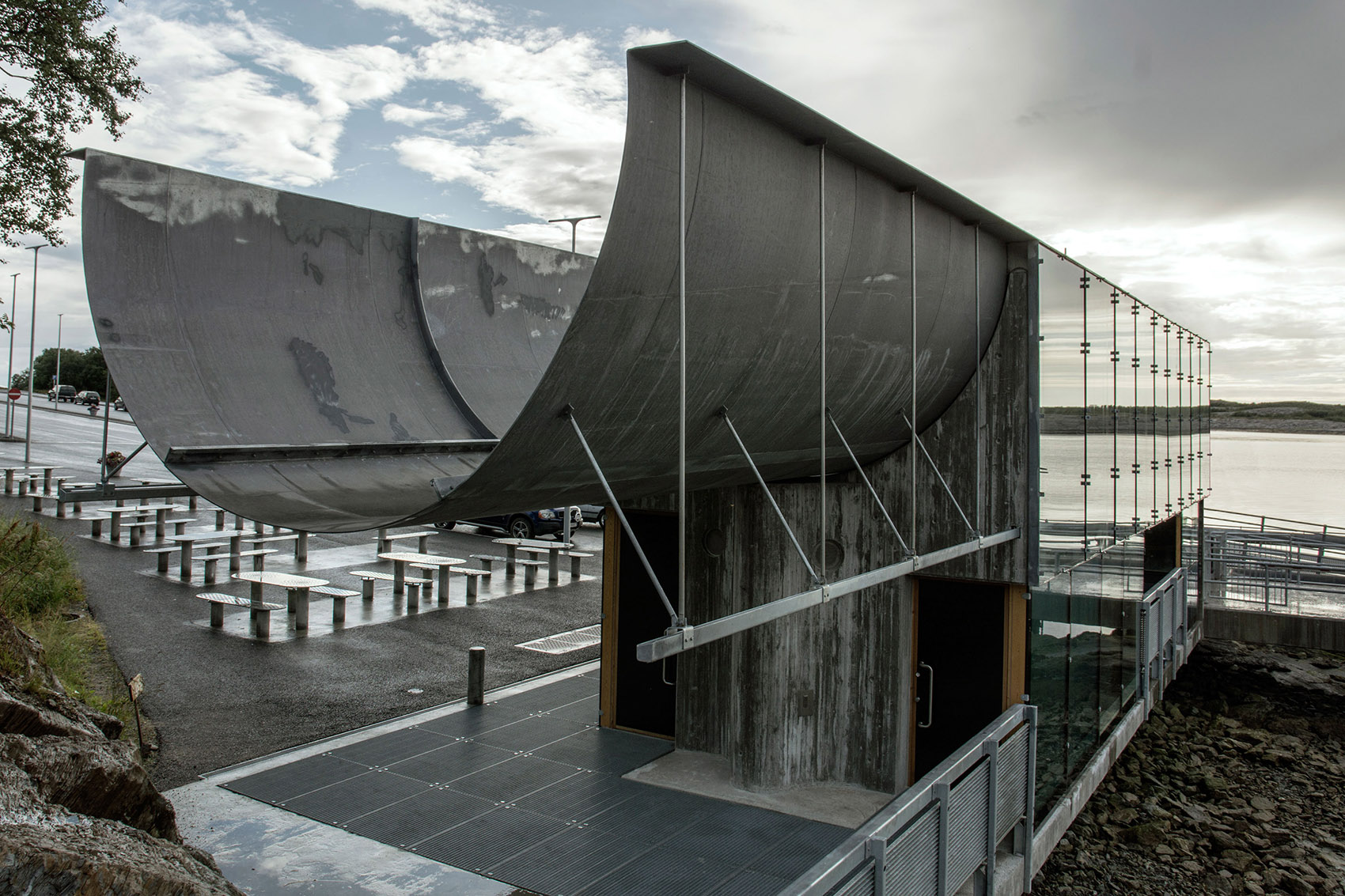 Forvik Ferry Terminal by Manthey Kula AS - 谷德设计网