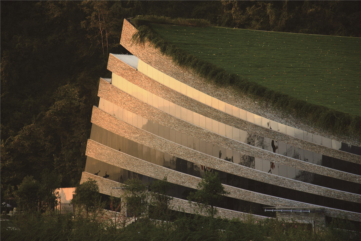 Hallelujah Concert Hall, Hunan, China by Turenscape - 谷德设计网