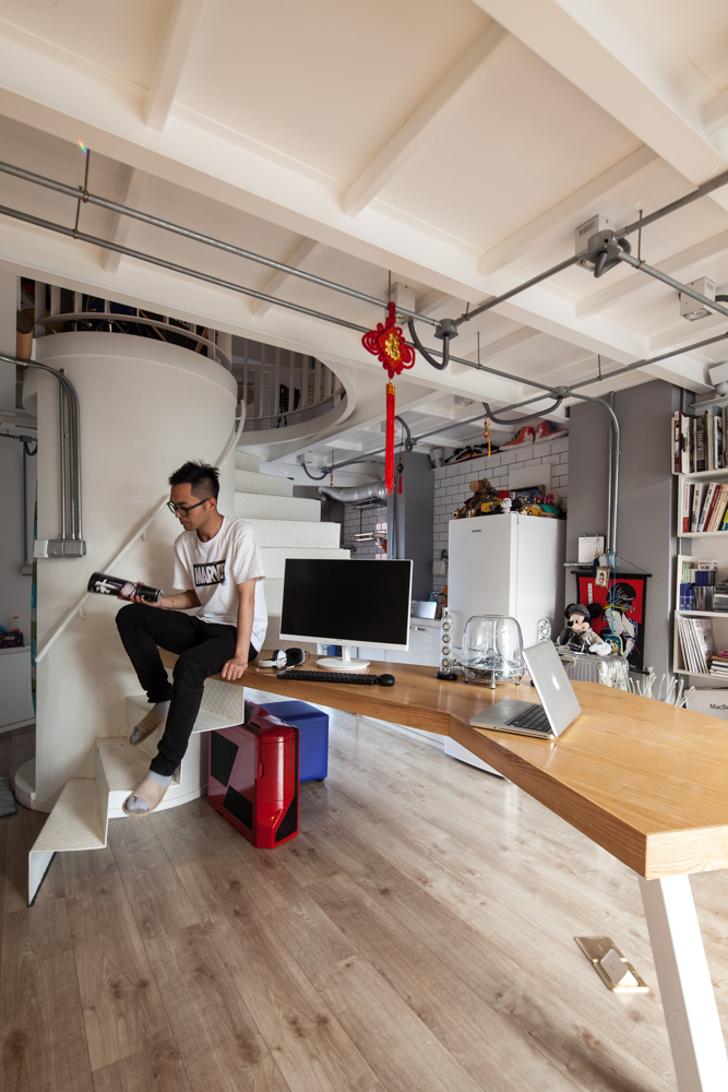 Single Loft Apartment for a Big Boy, Shanghai ,China by Shanghai ISPACE ...