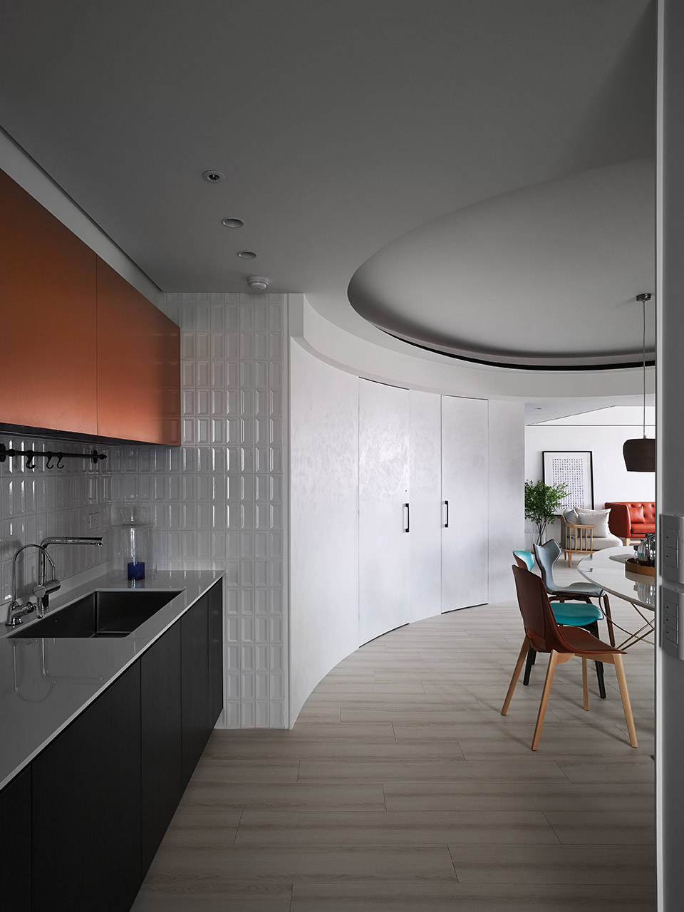 Vivid and Deconstruction Apartment For Fashion Designers, Taiwan by ...