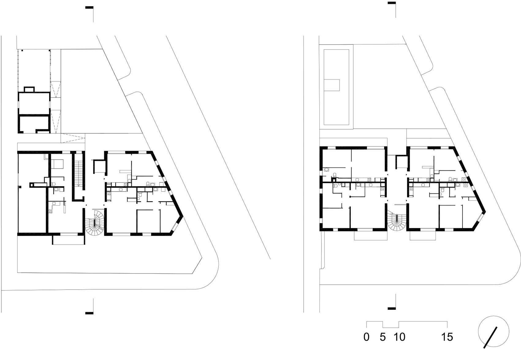Paris Intermediate Housing by KARAWITZ - 谷德设计网