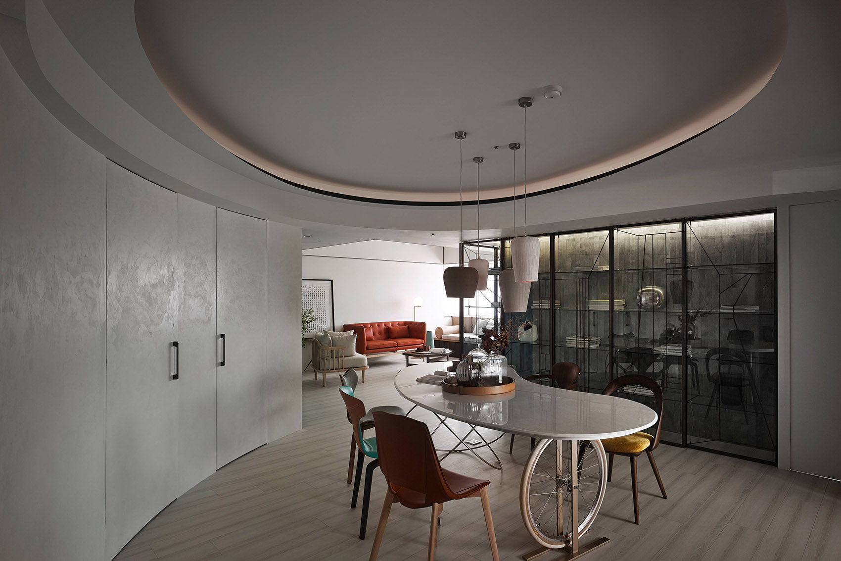 Vivid and Deconstruction Apartment For Fashion Designers, Taiwan by ...