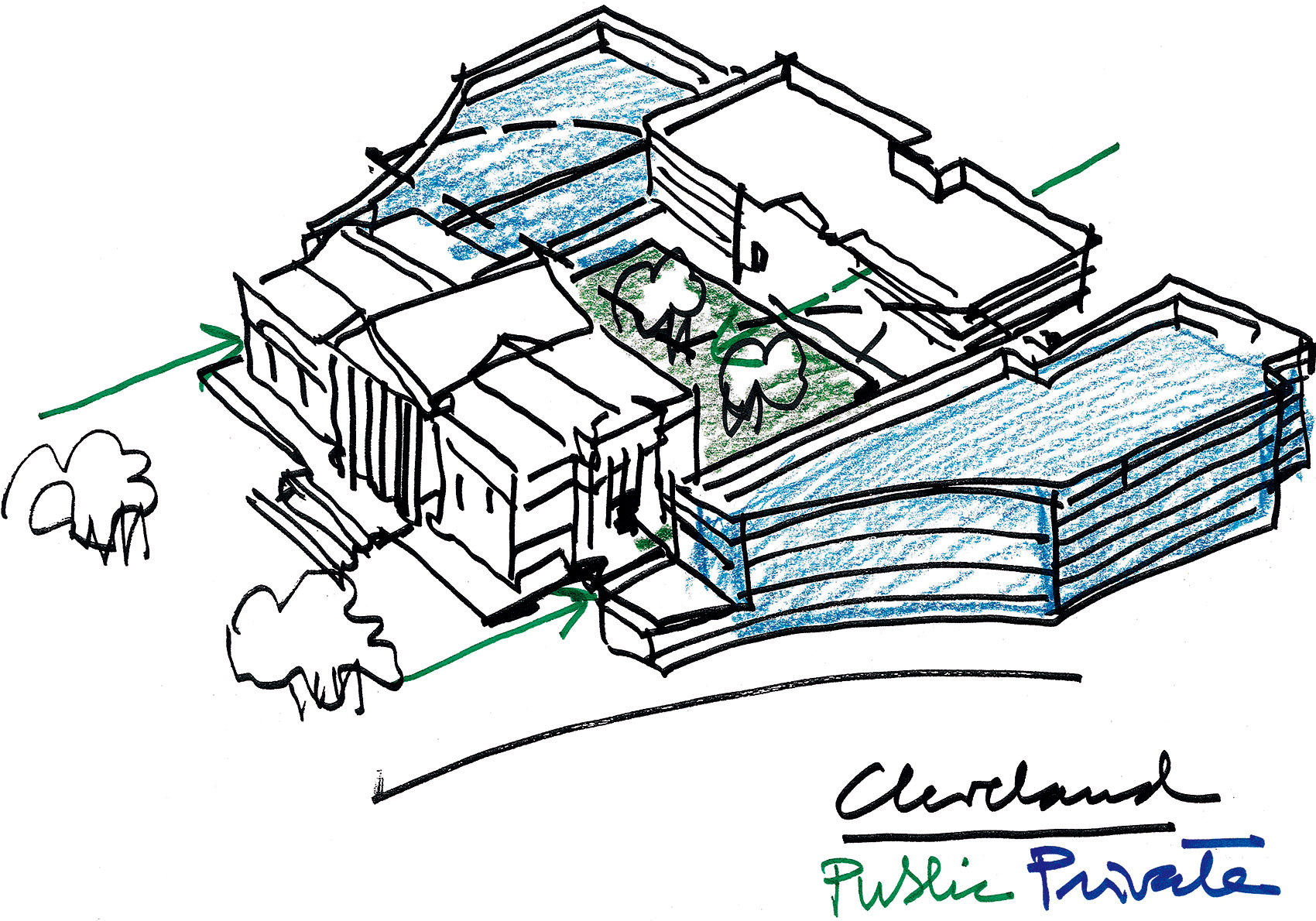 The expansion of Cleveland Museum of Art by Rafael Viñoly Architects ...