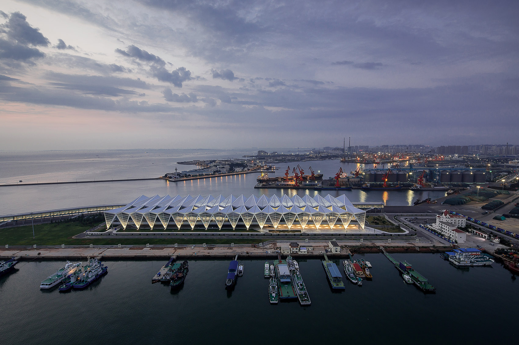 Qingdao Cruise Terminal, Shandong, China by CCDI – Mozhao Studio and ...