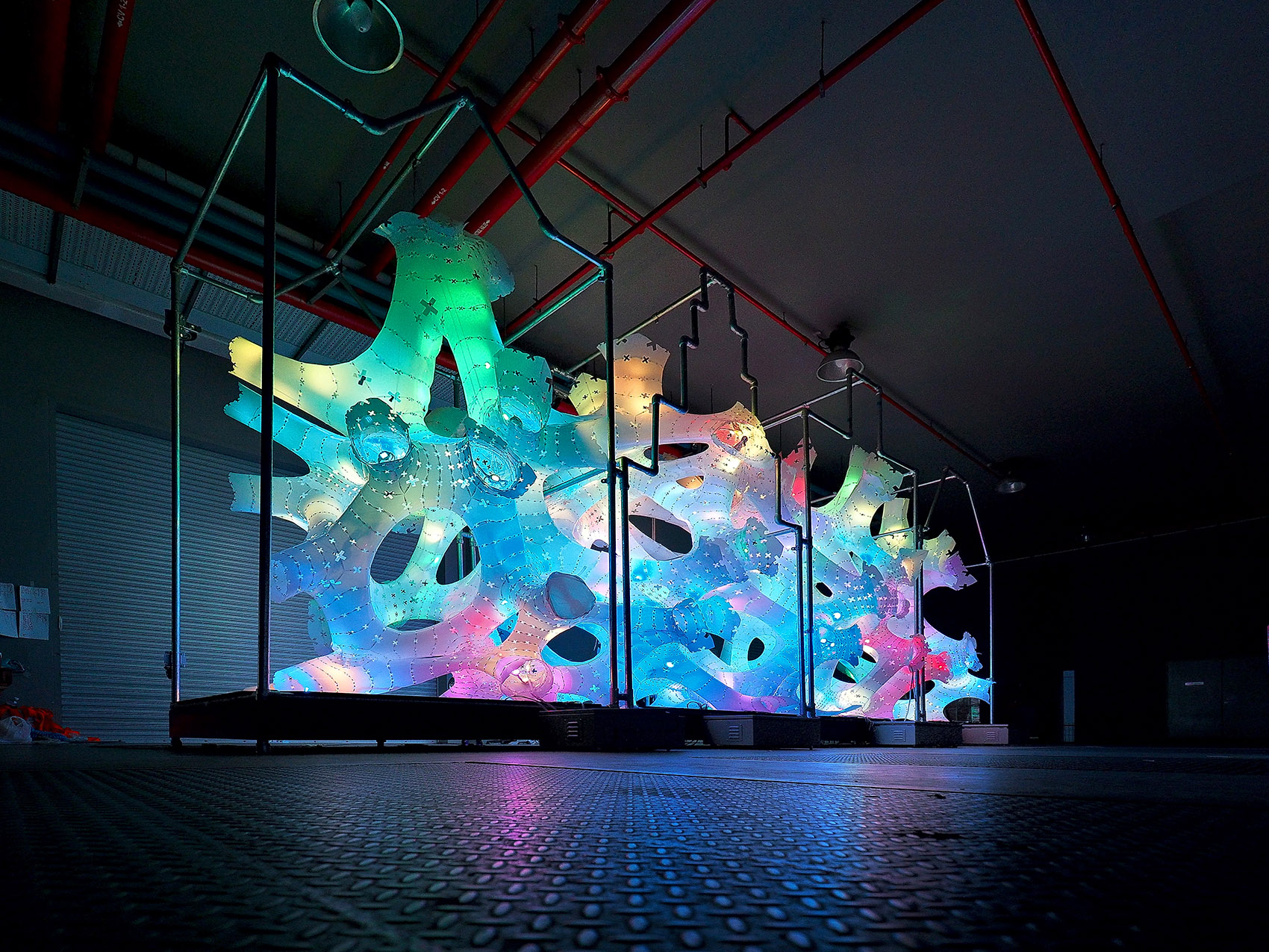 Rhizome House in Amsterdam Light Festival by DP Architects - 谷德设计网