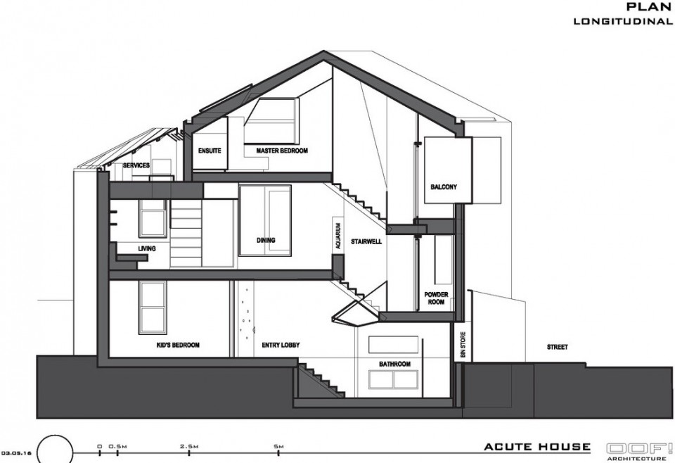 The Acute House by OOF! architecture - 谷德设计网