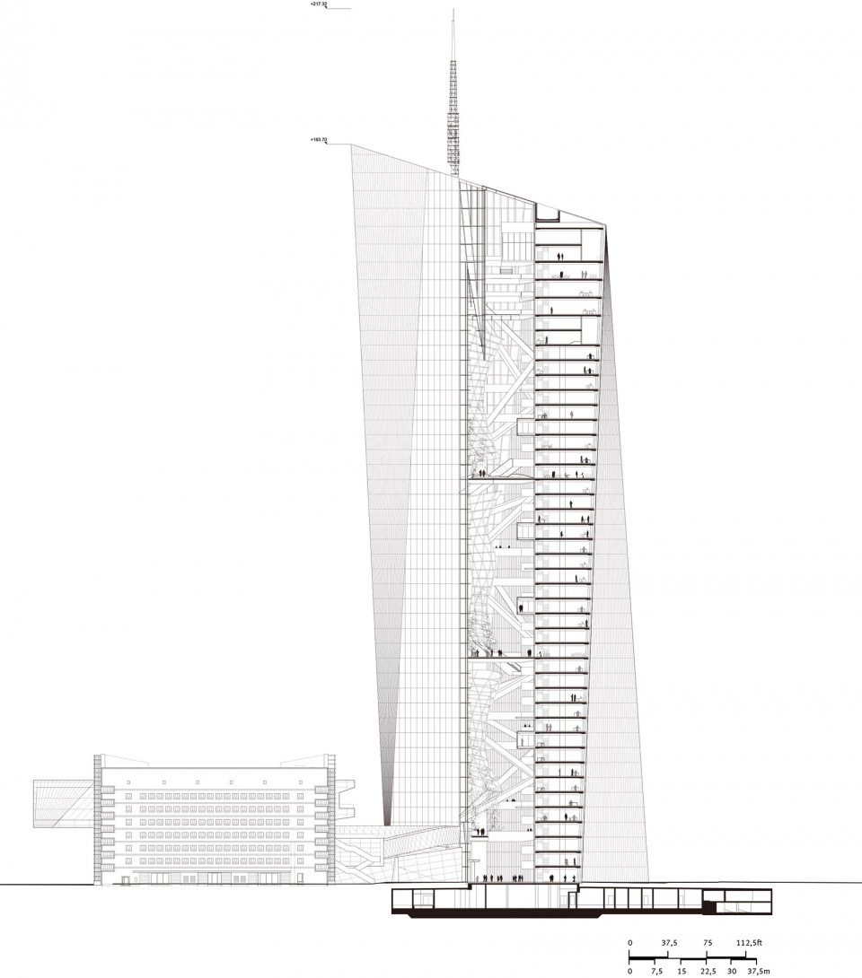 European Central Bank by COOP HIMMELB(L)AU - 谷德设计网