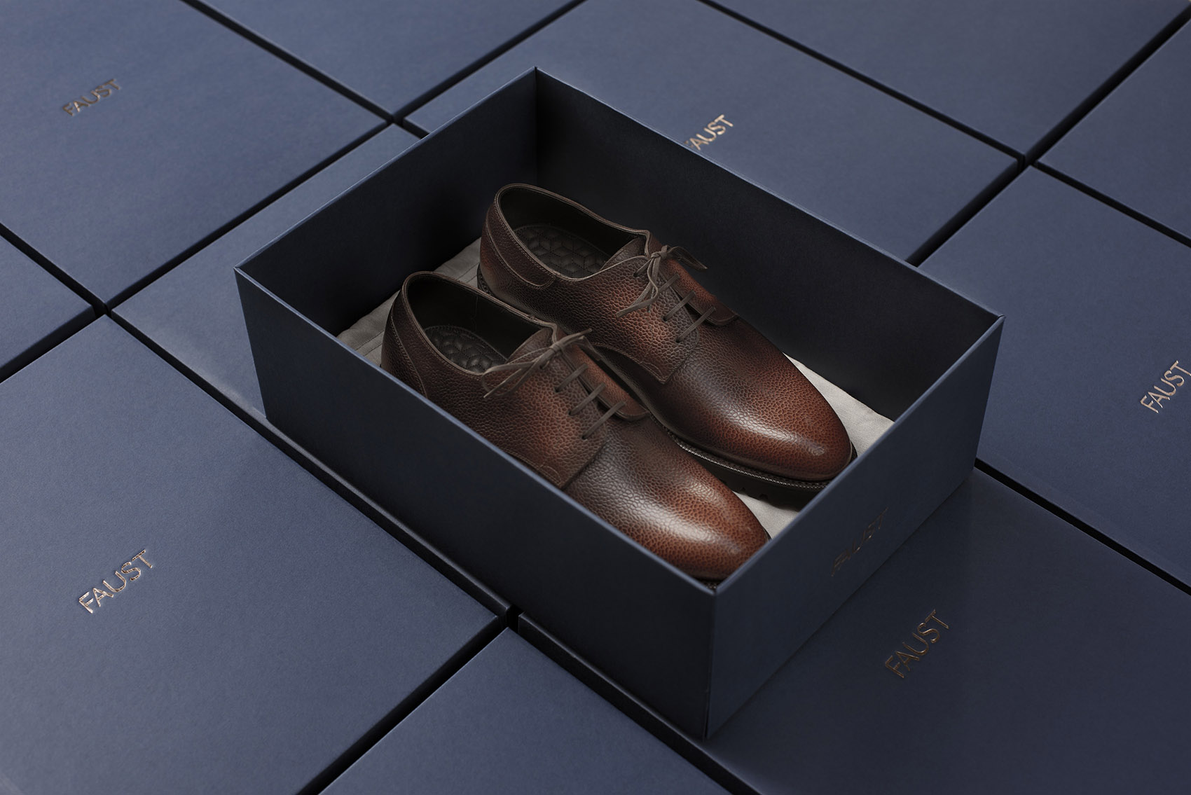 Signature store and visual identity design for Faust, Norway by ...