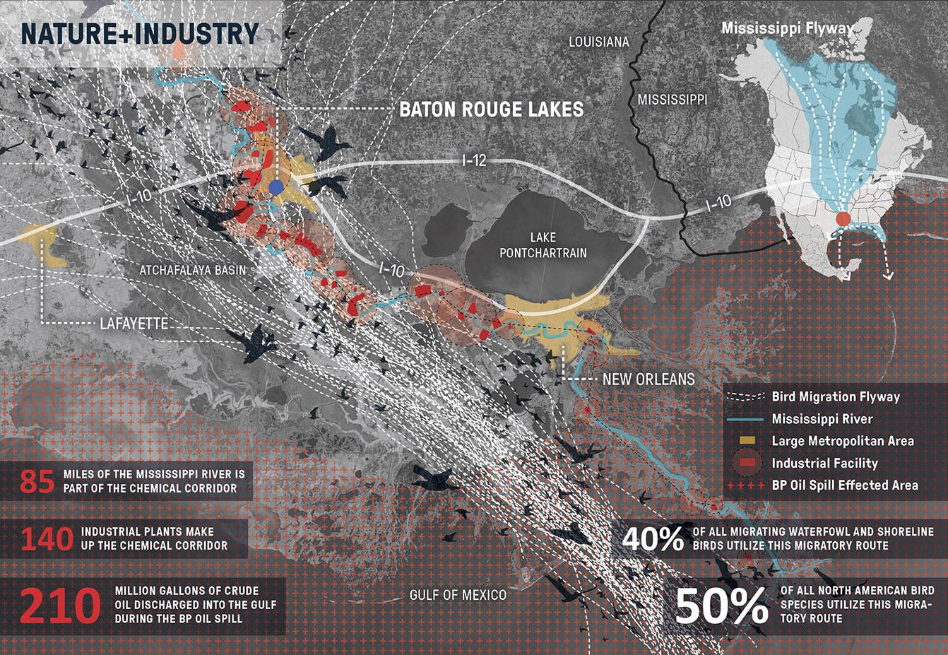 2016 ASLA ANALYSIS & PLANNING HONOR AWARDS: Baton Rouge Lakes by SWA ...