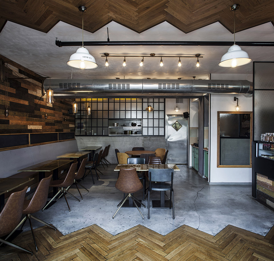 Ground Café, Tel Aviv by Roy David Studio - 谷德设计网