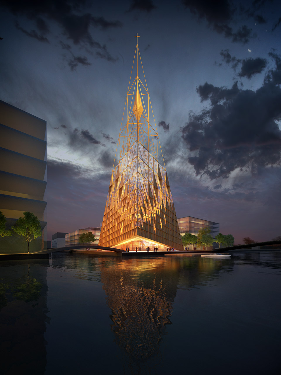 Proposal for renovation of Sydhavnen Church Competition by Architects ...