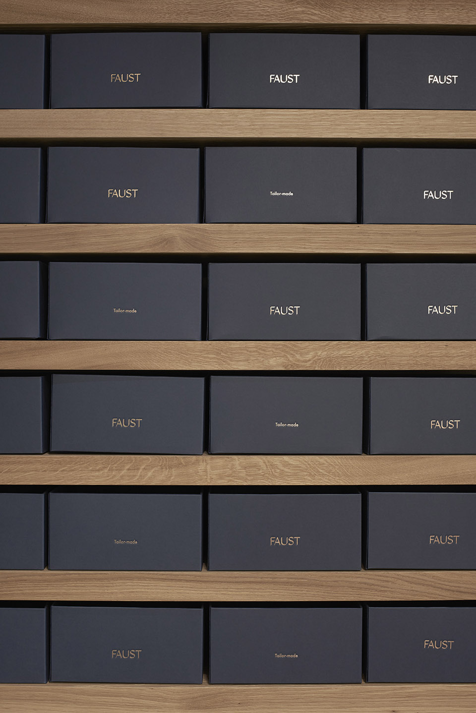 Signature store and visual identity design for Faust, Norway by ...