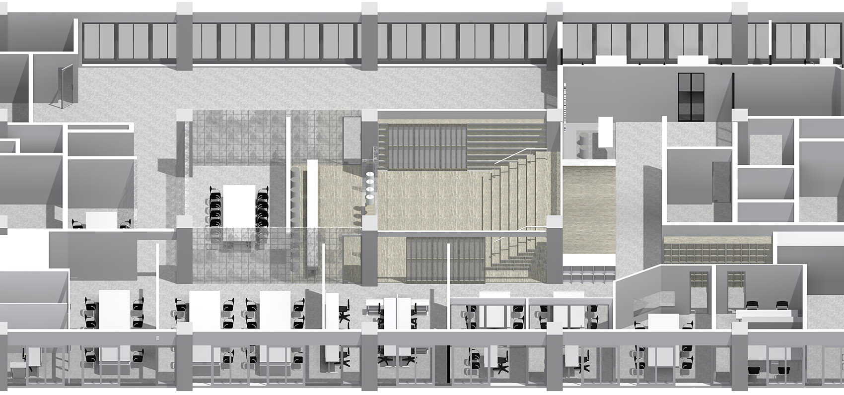 Four Pieces of Different Scale Furniture–The Office of LANDER Electric ...