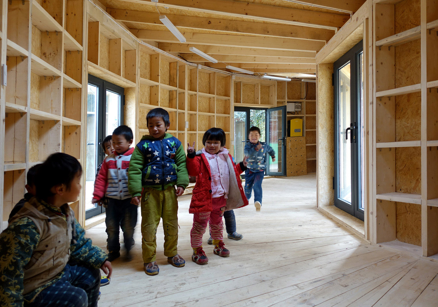Reading Room of Tsiaogou Teaching School at Luoyang City, China by SLOW ...
