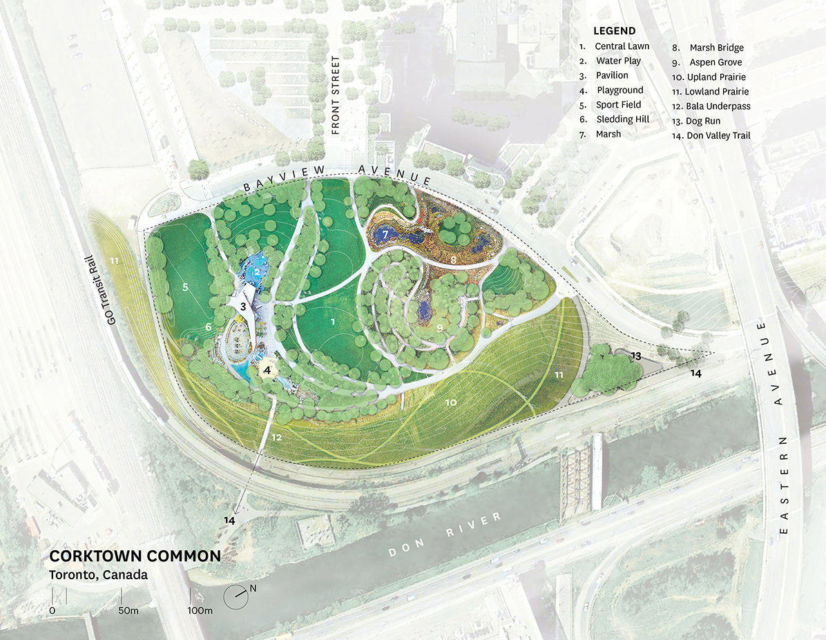 2016 ASLA GENERAL DESIGN AWARDS: Corktown Common: Flood Protection and ...
