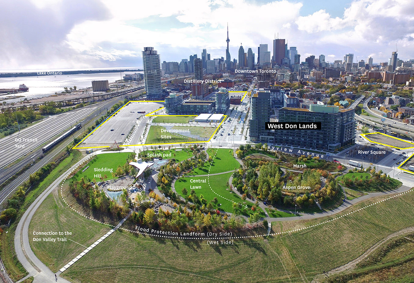 2016 ASLA GENERAL DESIGN AWARDS: Corktown Common: Flood Protection and ...