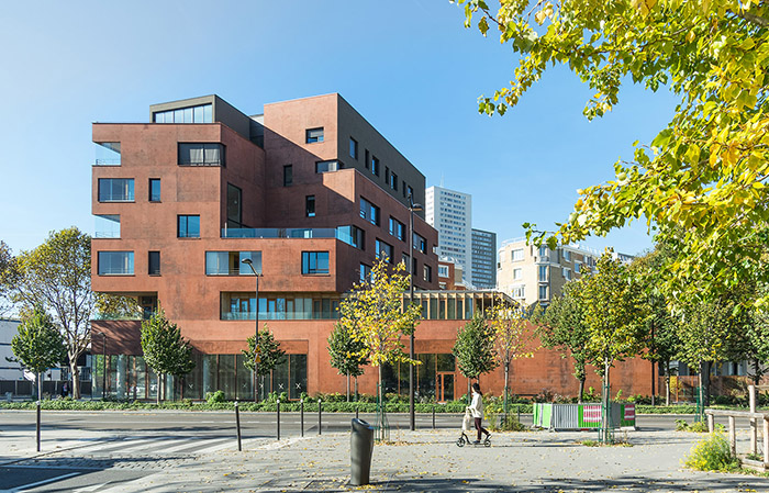 Yersin city block, Paris by Brenac + Gonzalez et associés - 谷德设计网