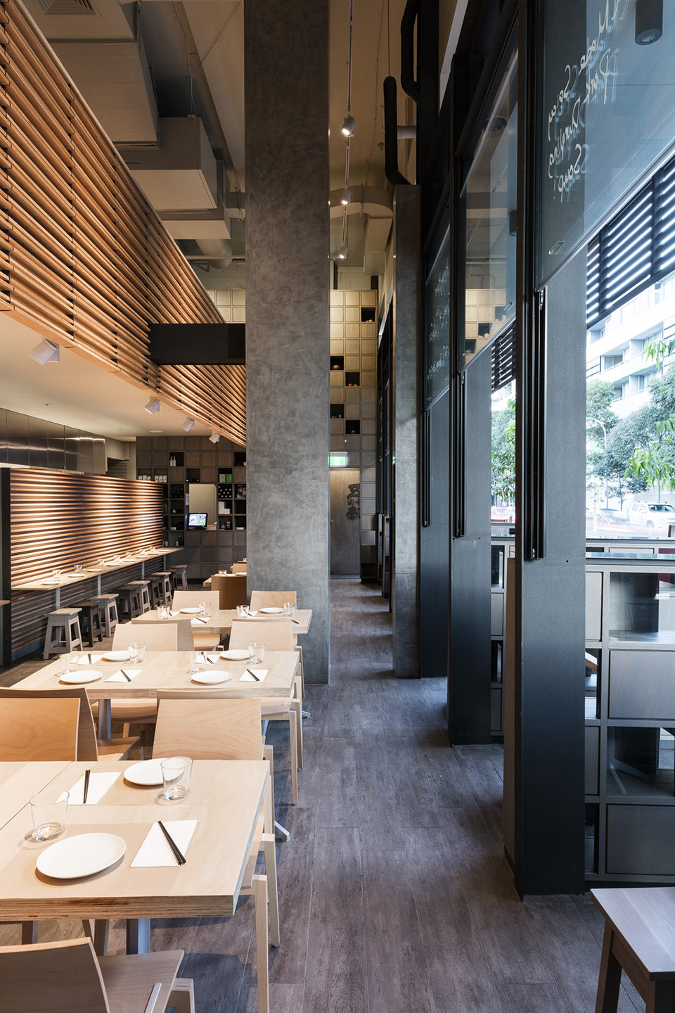 Wu-Gu Restaurant with a Threshold Zone, Sydney by Facet Studio - 谷德设计网