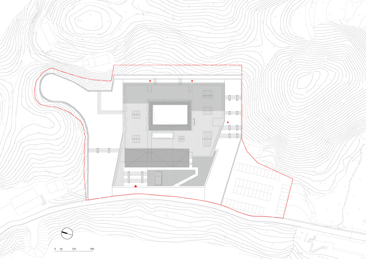 Danxia Exhibition Center, Chishui, China by West-line studio - 谷德设计网