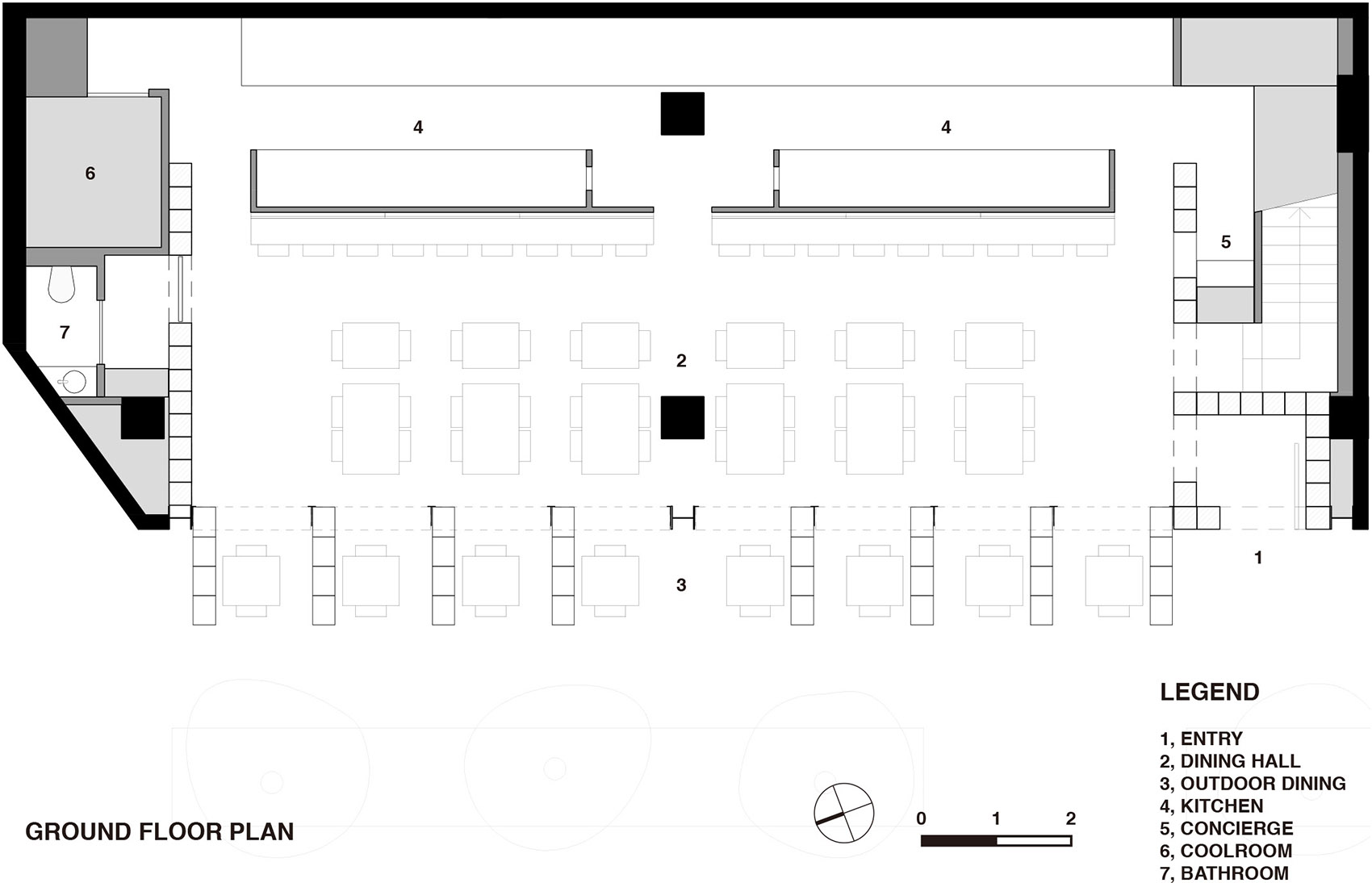 Wu-Gu Restaurant with a Threshold Zone, Sydney by Facet Studio - 谷德设计网