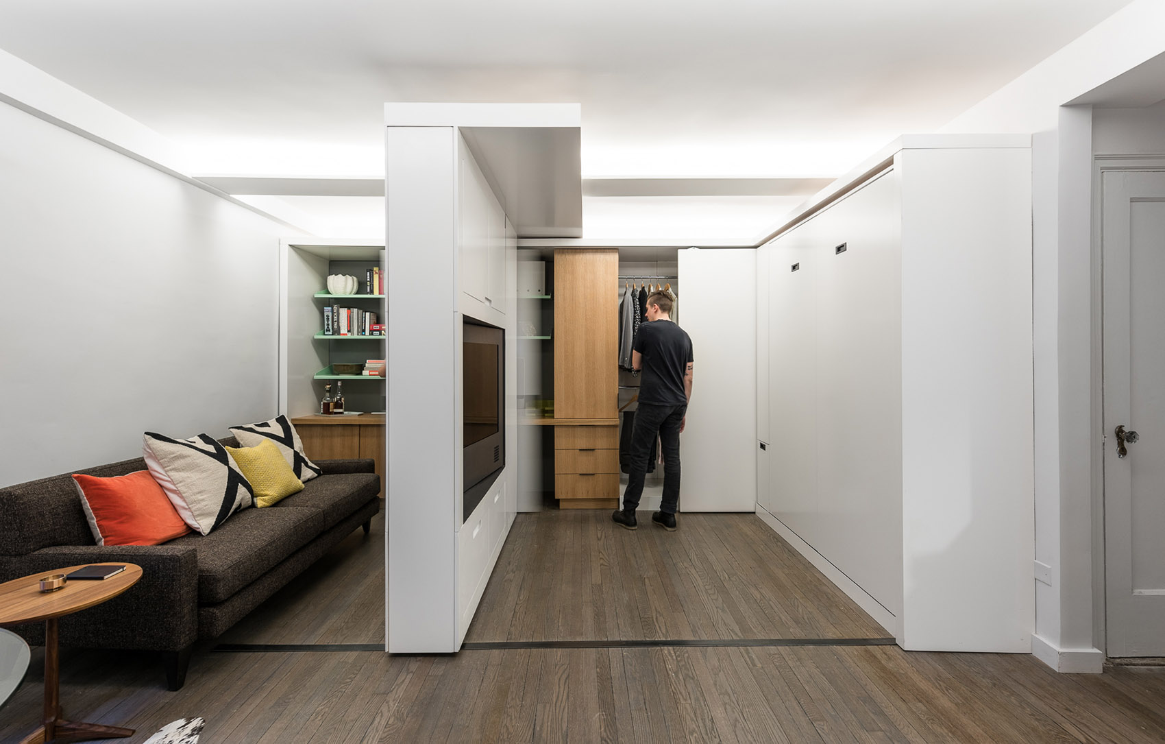 5 : 1 Apartment, Manhattan by MKCA - 谷德设计网